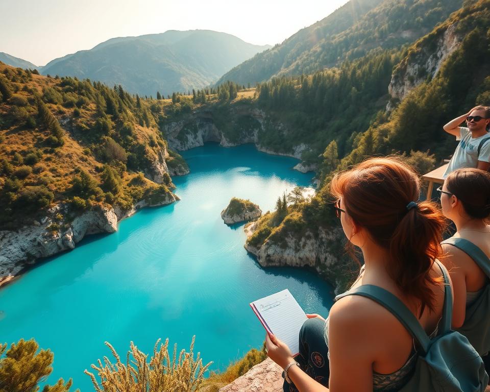 Erkunden Sie Blue Eye Albanien: Ein Erlebnisreise-Blog